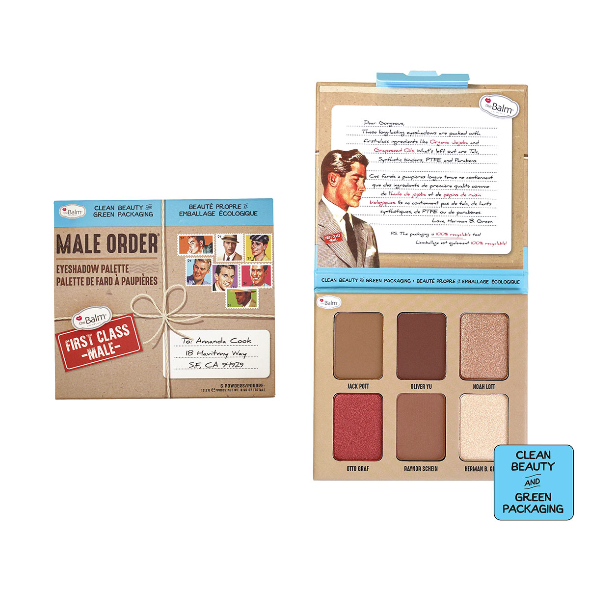 Click here for theBalm Male Order First Class Male Eyeshadow Pale... prices