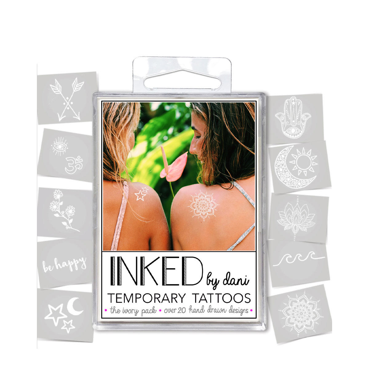 Click here for INKED by Dani Ivory Temporary Tattoos Pack prices