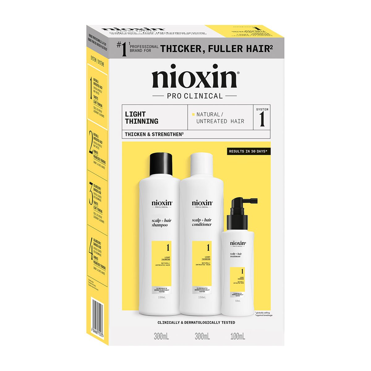 Click here for NIOXIN System 1 Kit prices
