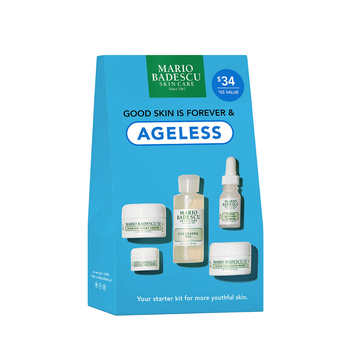 Click here for Mario Badescu Good Skin is Forever & Ageless Kit prices