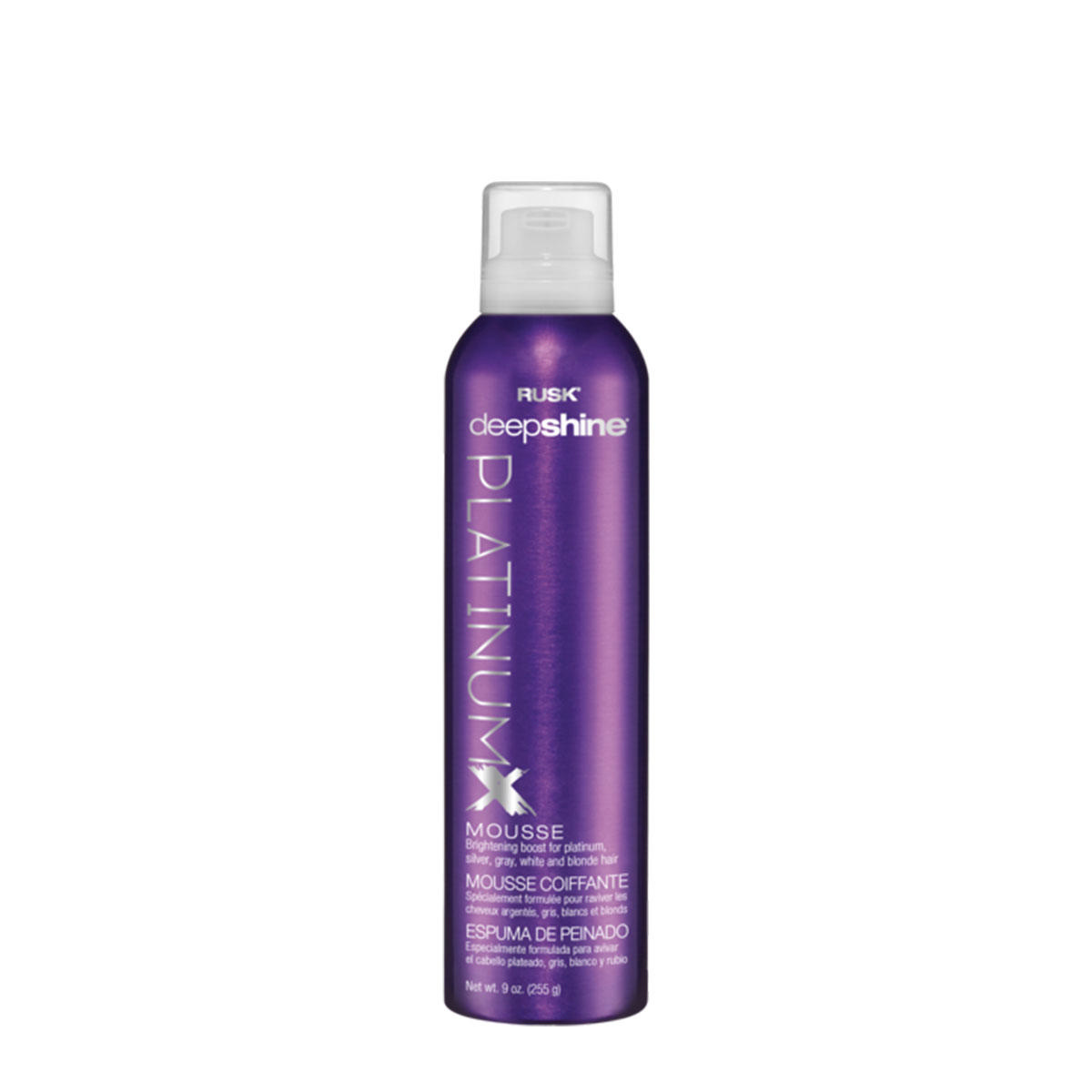 Click here for Rusk Deepshine PlatinumX Mousse prices