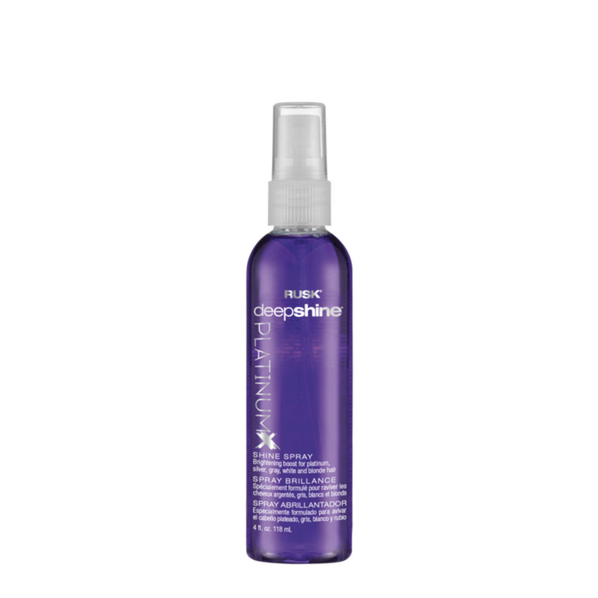Click here for Rusk Deepshine PlatinumX Shine Spray prices