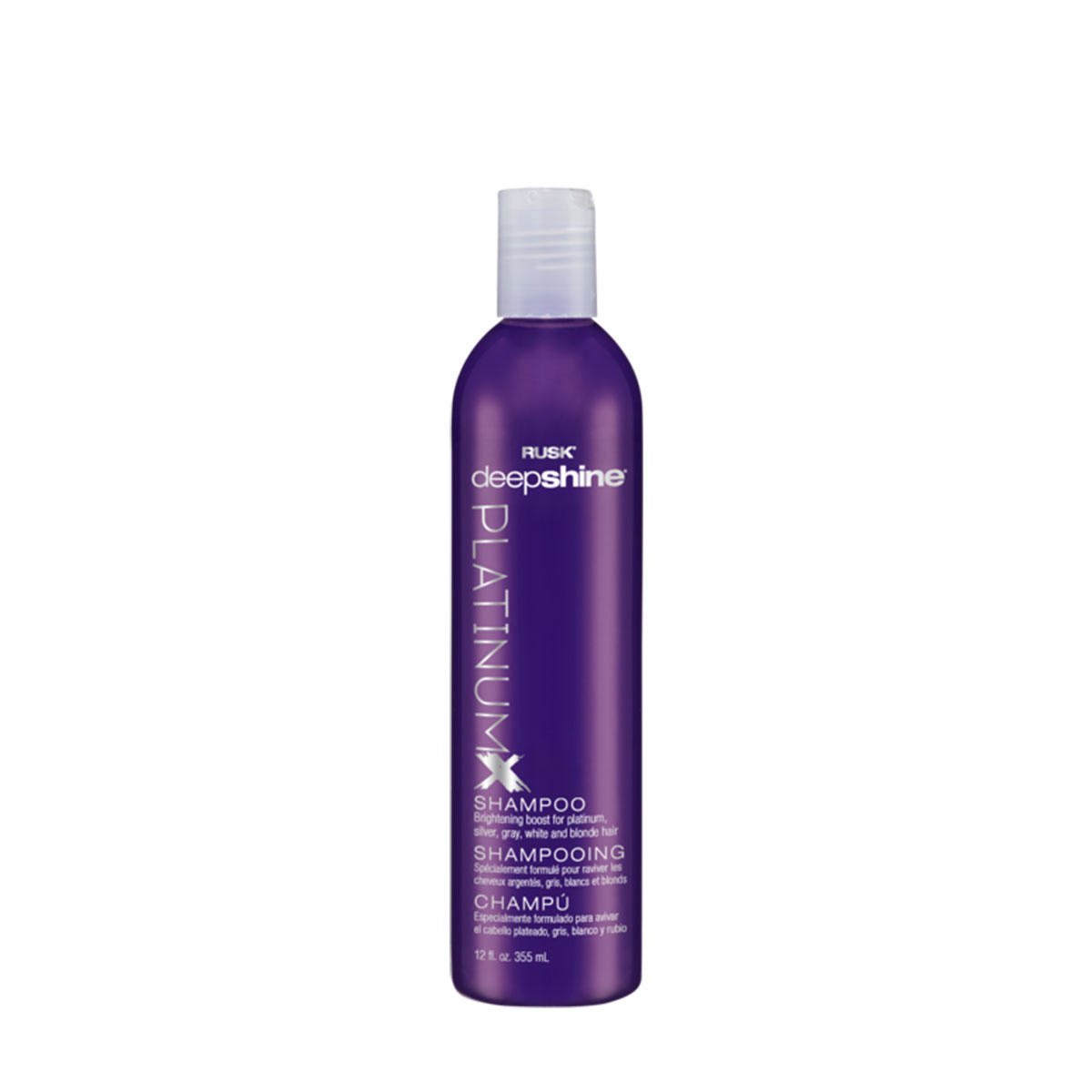 Click here for Rusk Deepshine PlatinumX Shampoo prices