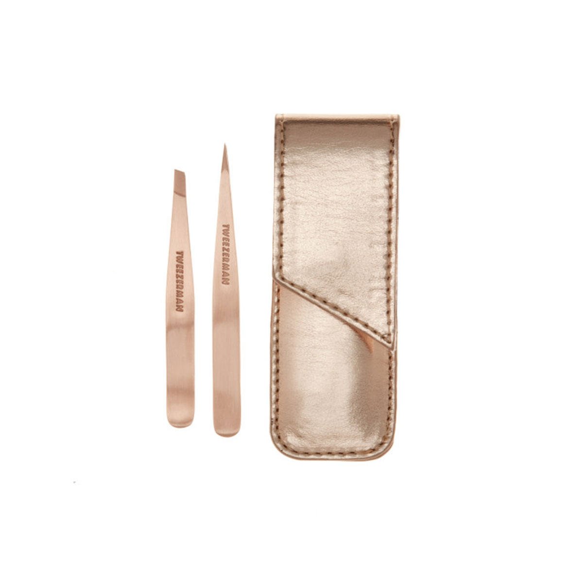 Click here for Tweezerman Petite Tweeze Set Rose Gold prices