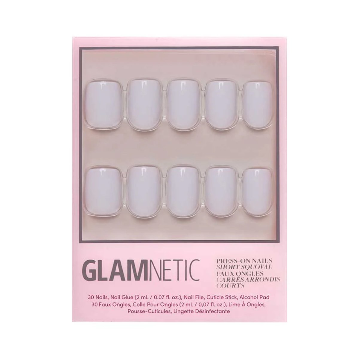 Click here for Glamnetic Lilac Grey Press-On Nails prices