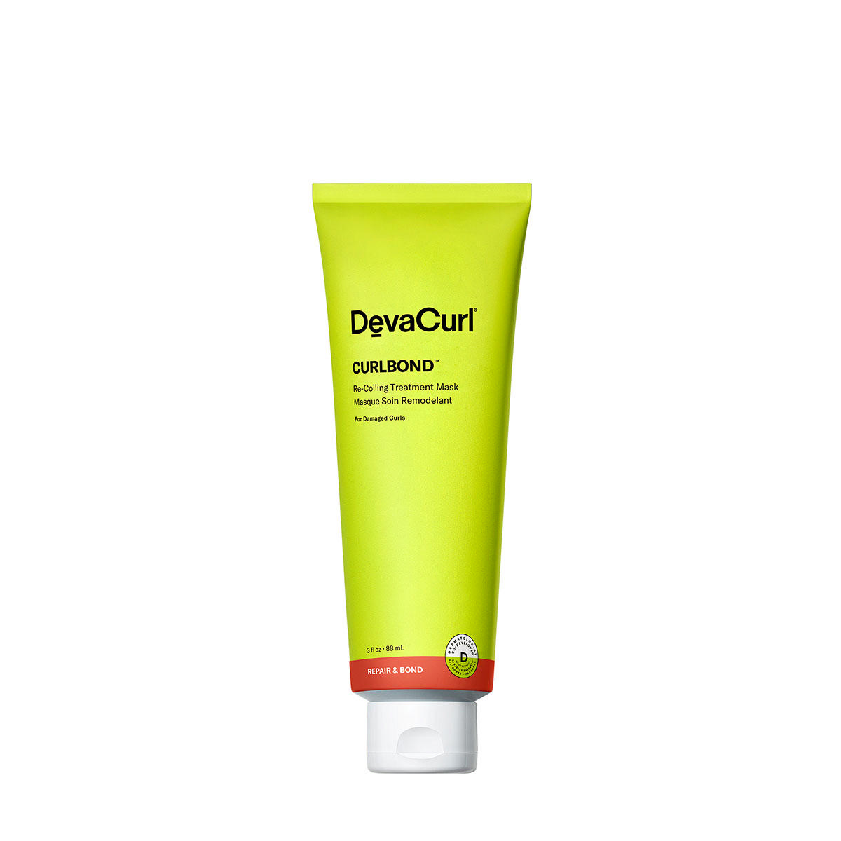 DevaCurl Curlbond Re-Coiling Treatment Hair Mask 8 oz.  One Size