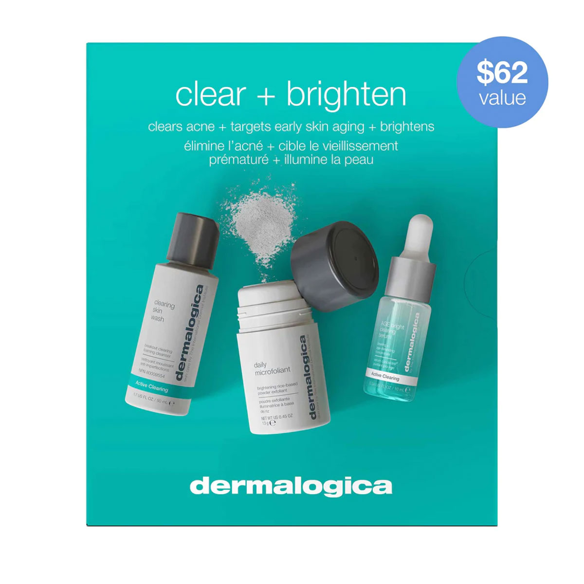 Click here for Dermalogica Clear + Brighten Kit (Active Clearing... prices