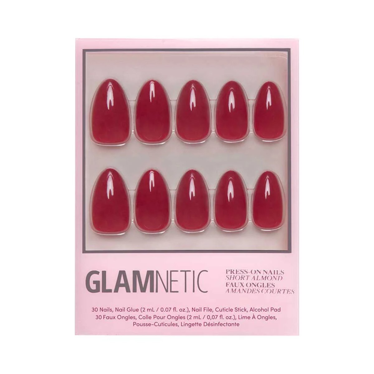 Click here for Glamnetic Classic Red Press-On Nails prices