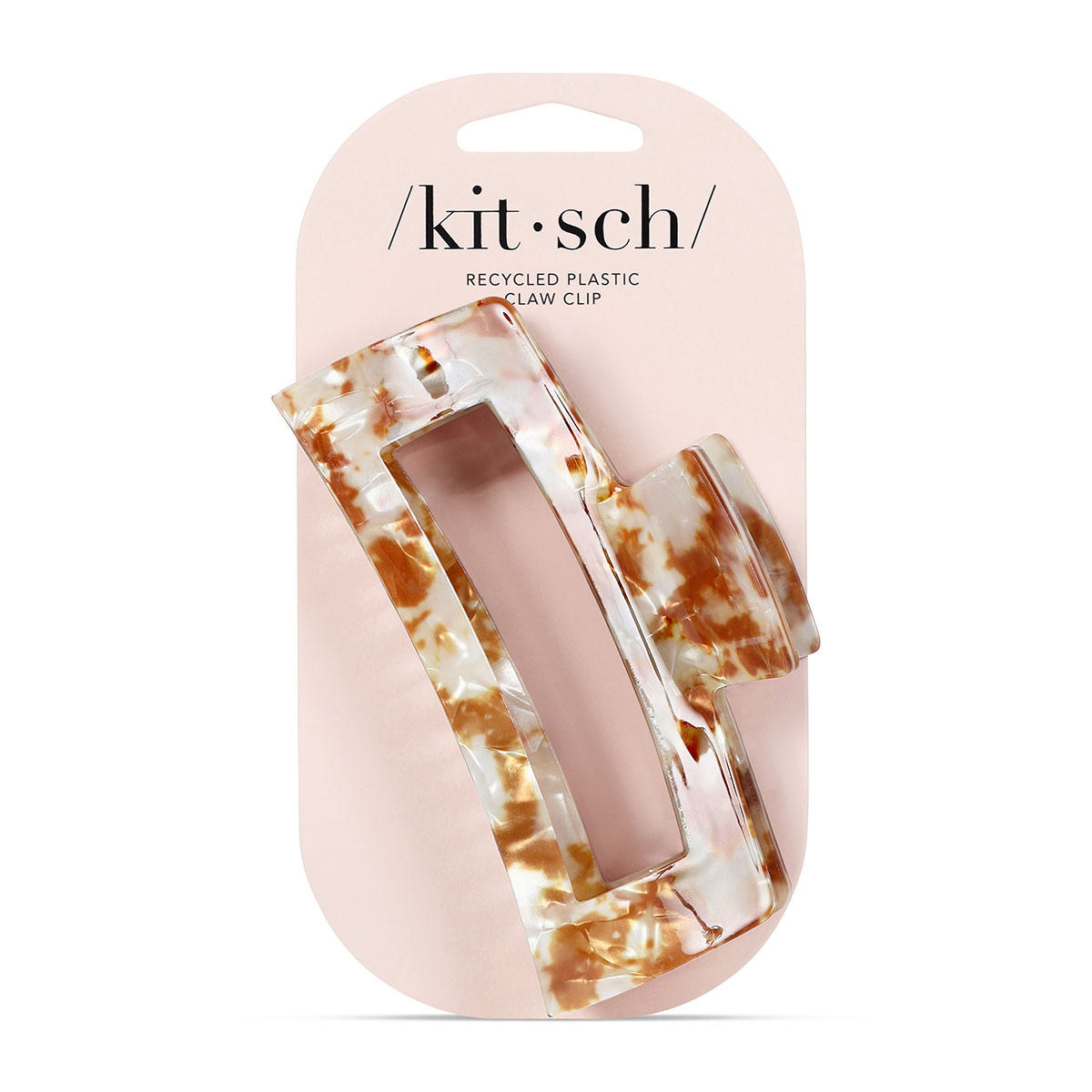Click here for Kitsch Recycled Plastic Jumbo Open Shape Claw Clip prices