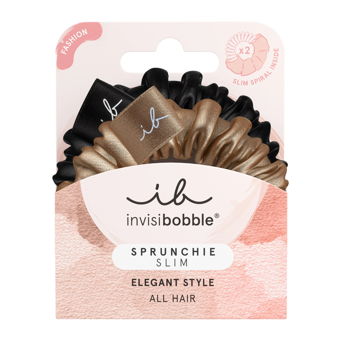 Click here for Invisibobble Sprunchie Slim True Golden - 2pc prices