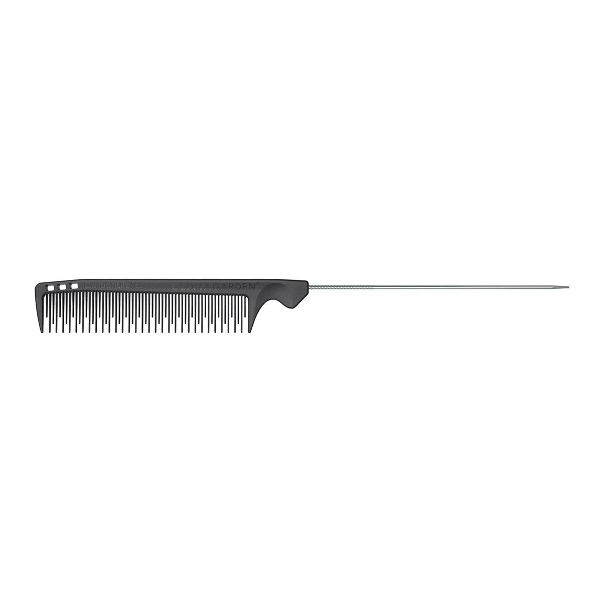 Click here for Olivia Garden Metal Tail Teasing Carbonlite Comb prices