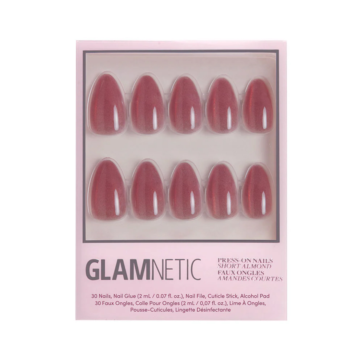 Click here for Glamnetic Rose Press-On Nails prices