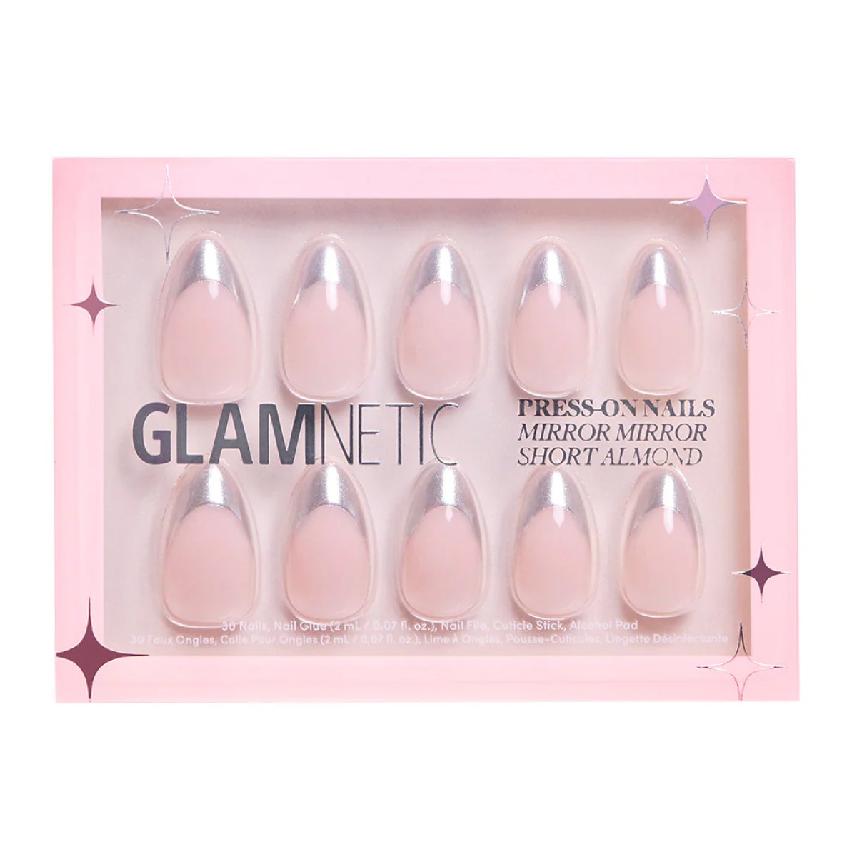 Click here for Glamnetic Mirror Mirror Press-On Nails prices