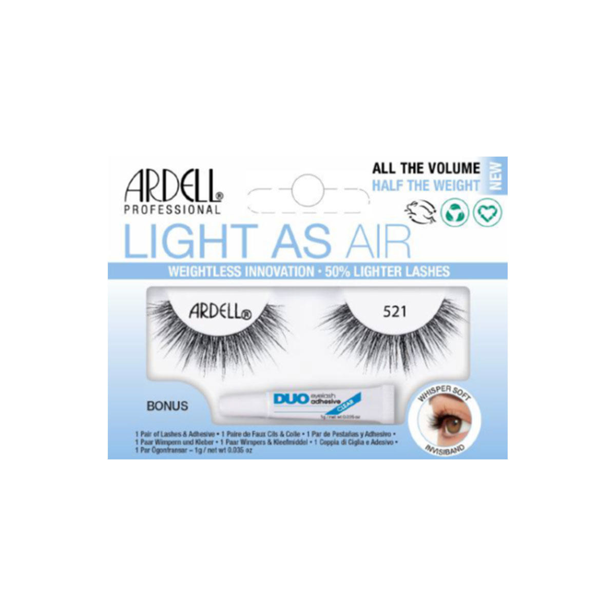 Click here for Ardell Light As Air 521 Lashes prices