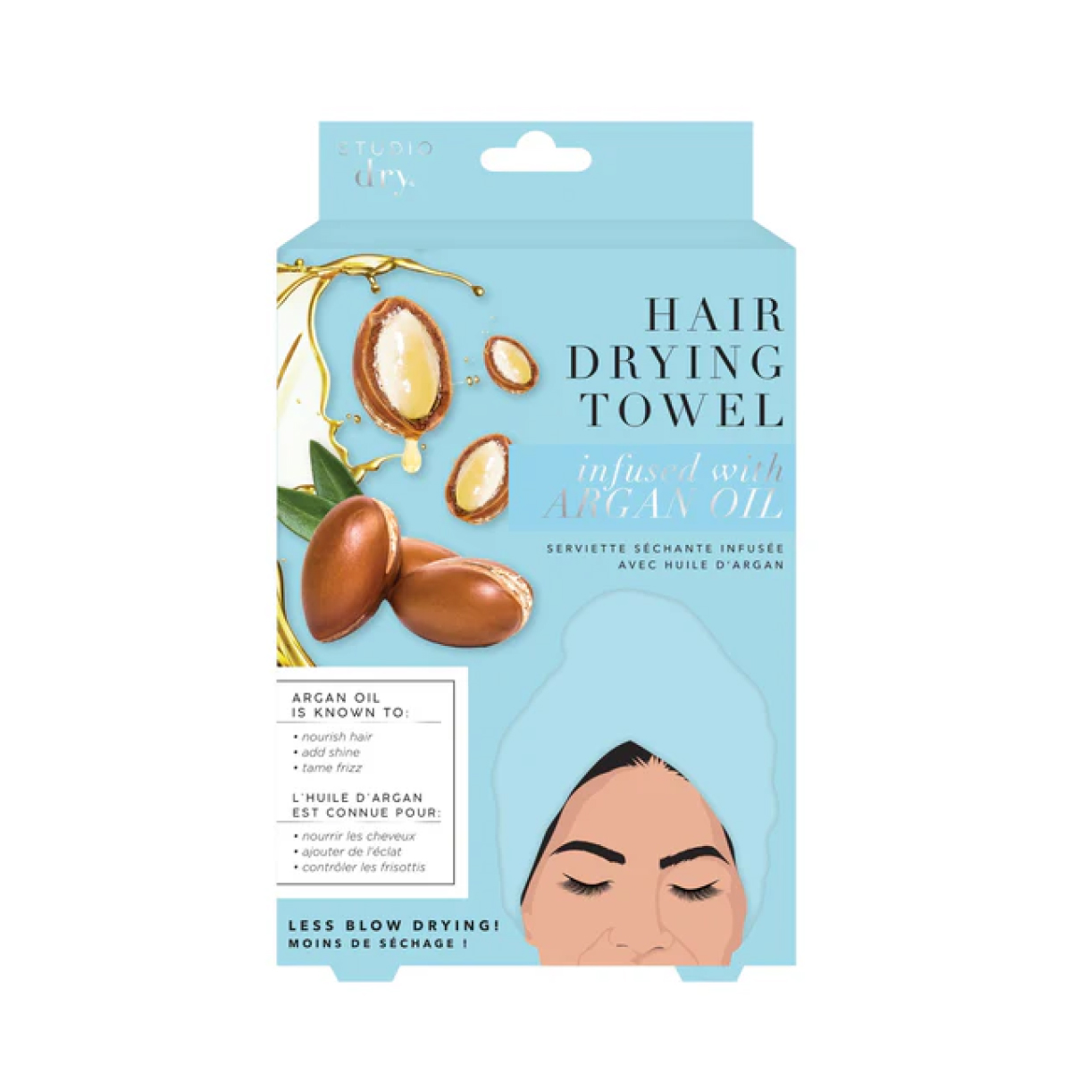 Click here for Studio Dry Argan Oil Infused Hair Drying Towel prices