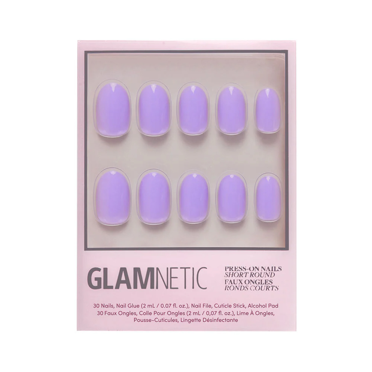 Click here for Glamnetic Lilac Press-On Nails prices